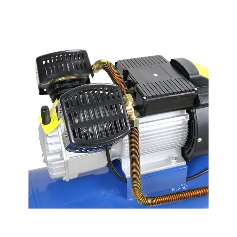 Hyundai 100 Litre Air Compressor, 14CFM/116psi, Silenced, V Twin ...