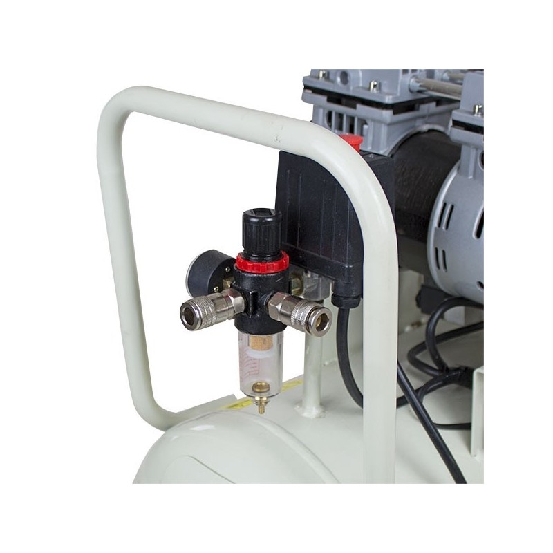 Hyundai 24 Litre Air Compressor, 5.2CFM/100psi, Silenced, Oil Free ...